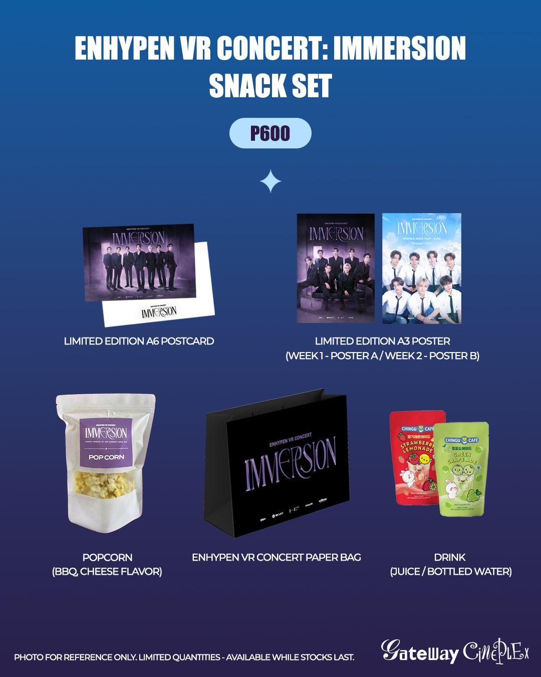 Protected: ENHYPEN VR CONCERT SNACK SET - Gateway Cineplex